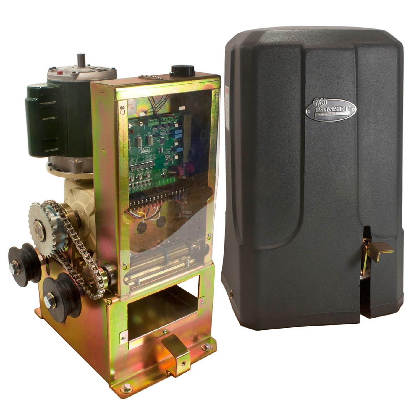 Ramset RAM-1000 Commercial / Industrial Pad Mount Automatic Slide Gate ...