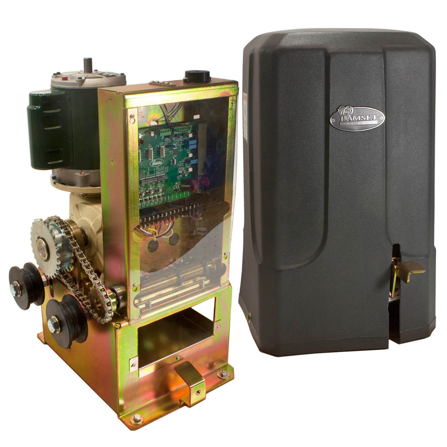 Ramset RAM-1000 Commercial / Industrial Pad Mount Automatic Slide Gate ...