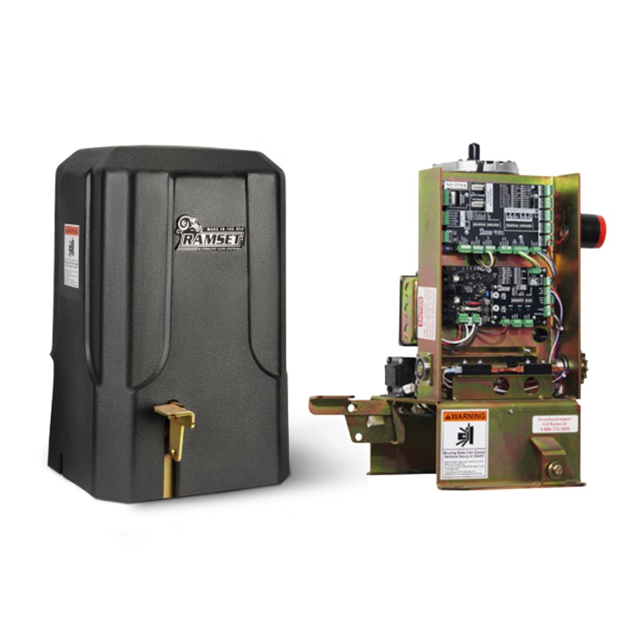 Ramset 100 DC Slide Gate Opener (UL Rated, 1800 lbs, 35 ft) - 800-98-01 ...