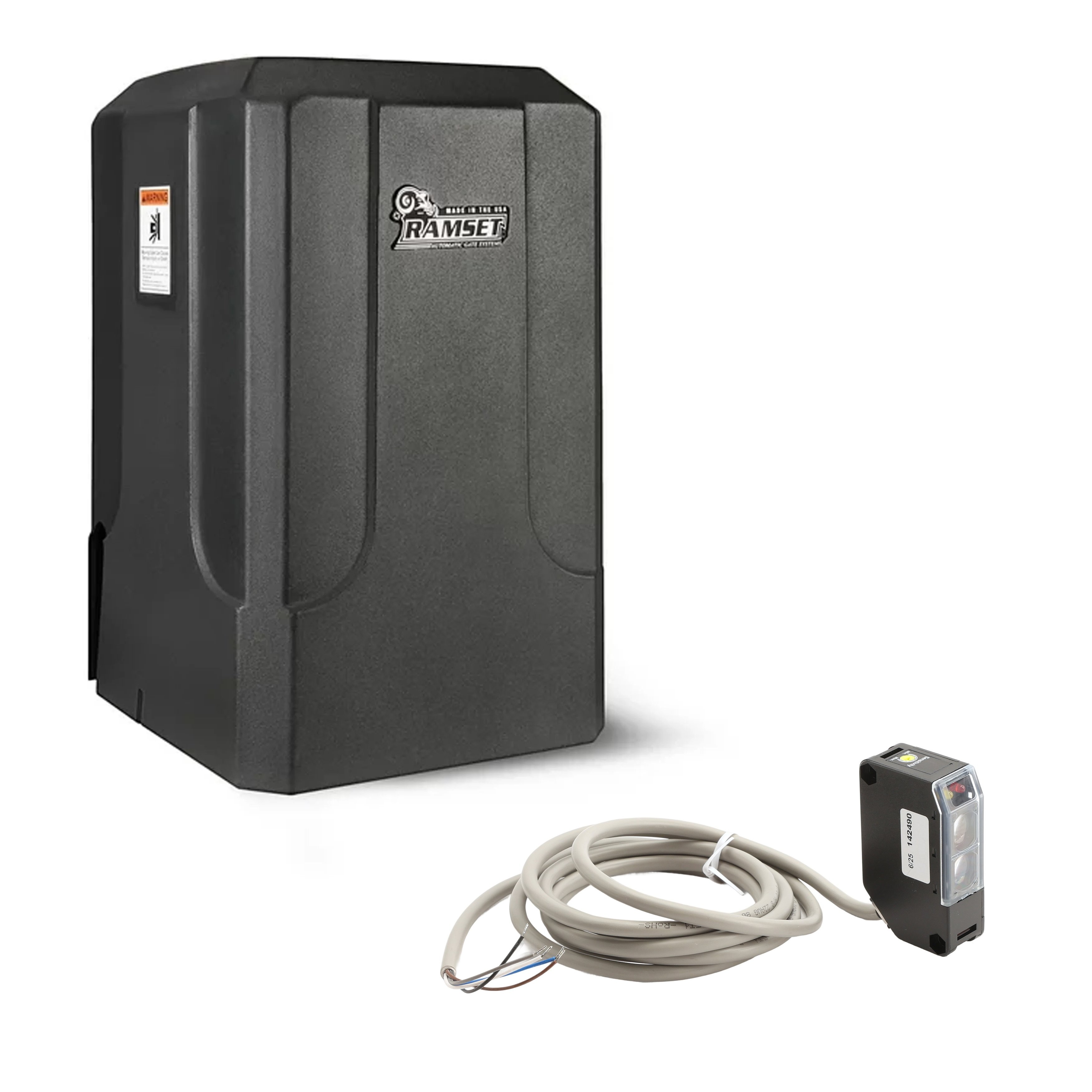 Ramset 5700 DC Slide Gate Opener with Photo Eye (UL Rated, 5000 lbs, 60 ...